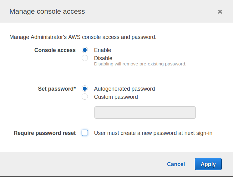 Aws Iam Admin Password Austral Tech