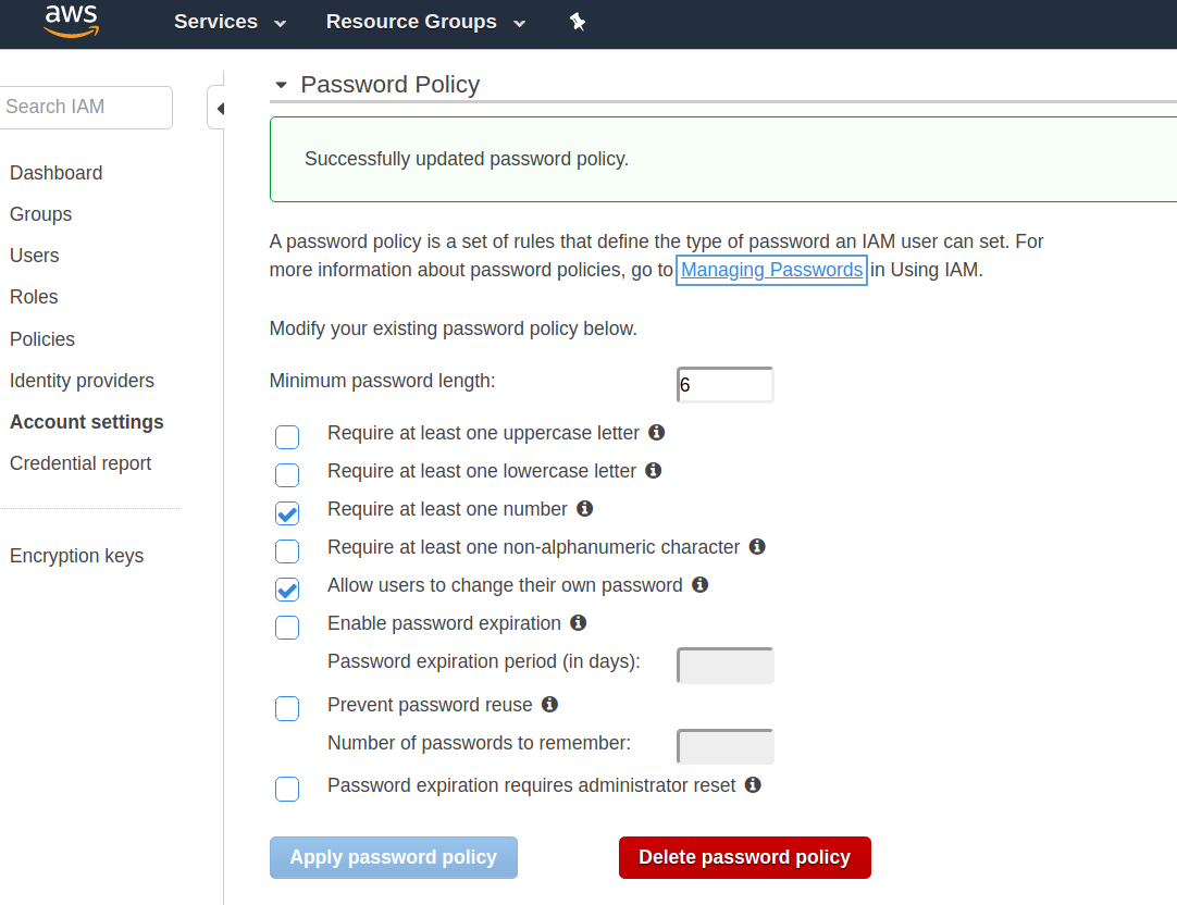 aws-iam-password-policy - Austral Tech